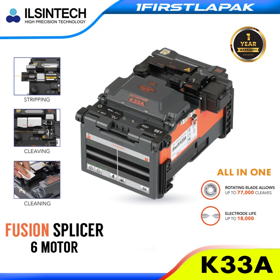 Fusion Splicer Swift K33A Ilsintech - Fusion Splicing All In One ...