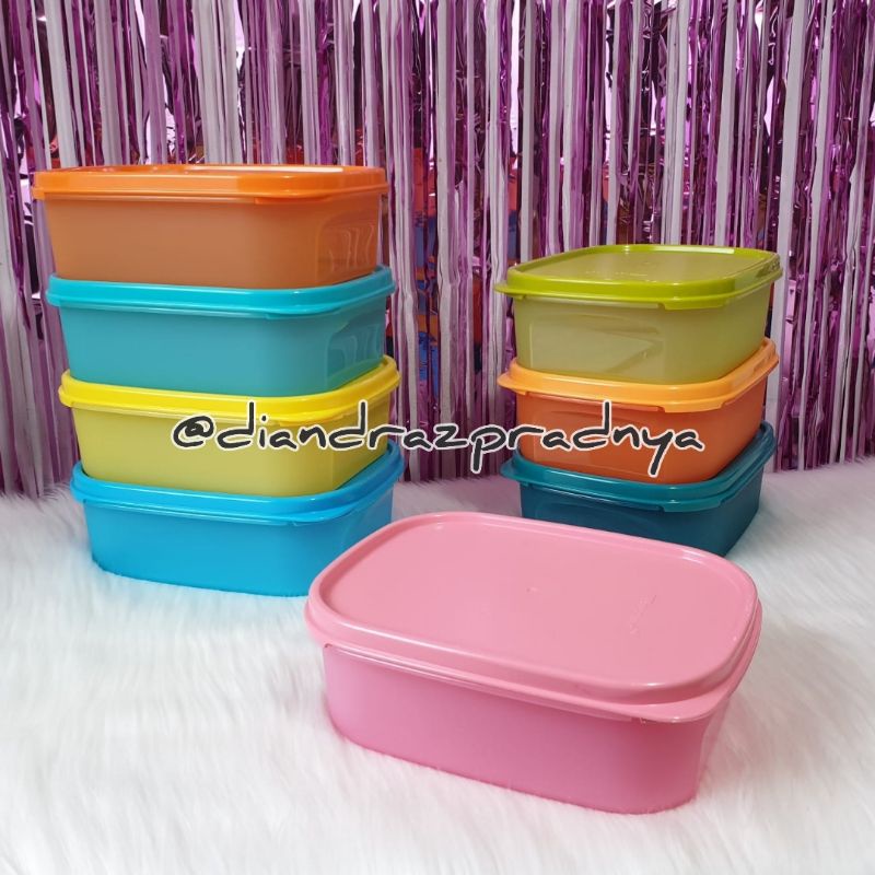 Mini Rectangular Tupperware Per Pcs | Shopee Singapore