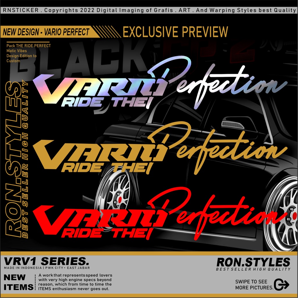 Vr01 CUTTING VARIO RIDE THE PERFECT CUTTING VARIO NAMA STICKER VARIO ...