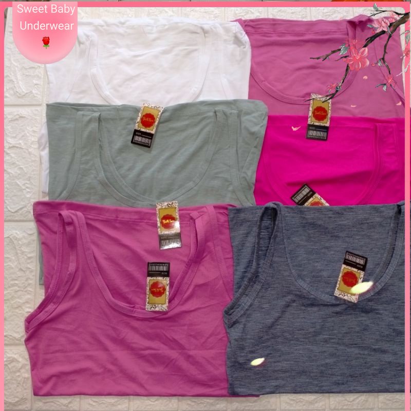 1 PCS YUNITA LIE BIG STRAP TANKTOP || Woman || DELISE || WOMEN'S ...