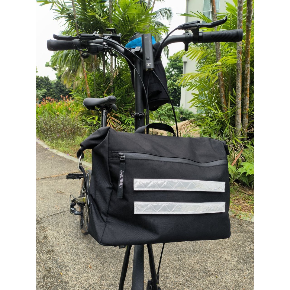 100% Waterproof CORDURA 16 inch Laptop MAGNETIC Roll Top Front Block ...