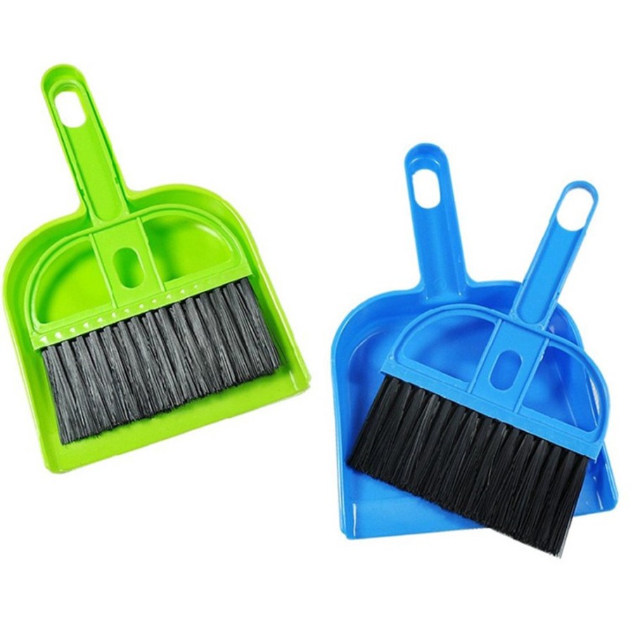 Mini broom + car dustpan/mini dust broom brush pan set/mini car table ...
