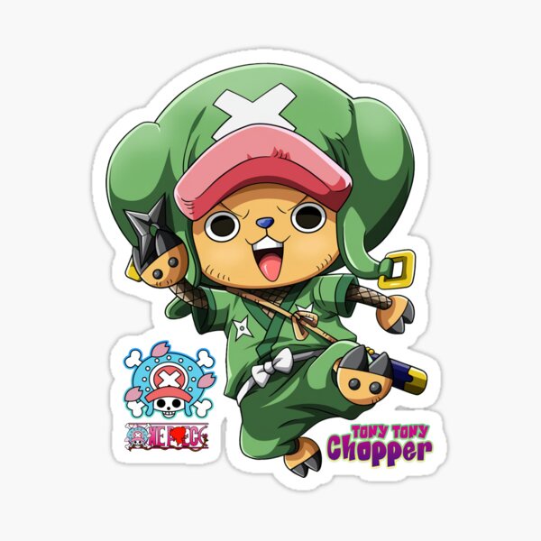 Tony Tony Chopper One Piece Anime Cartoon Stickers v1 | Shopee Singapore
