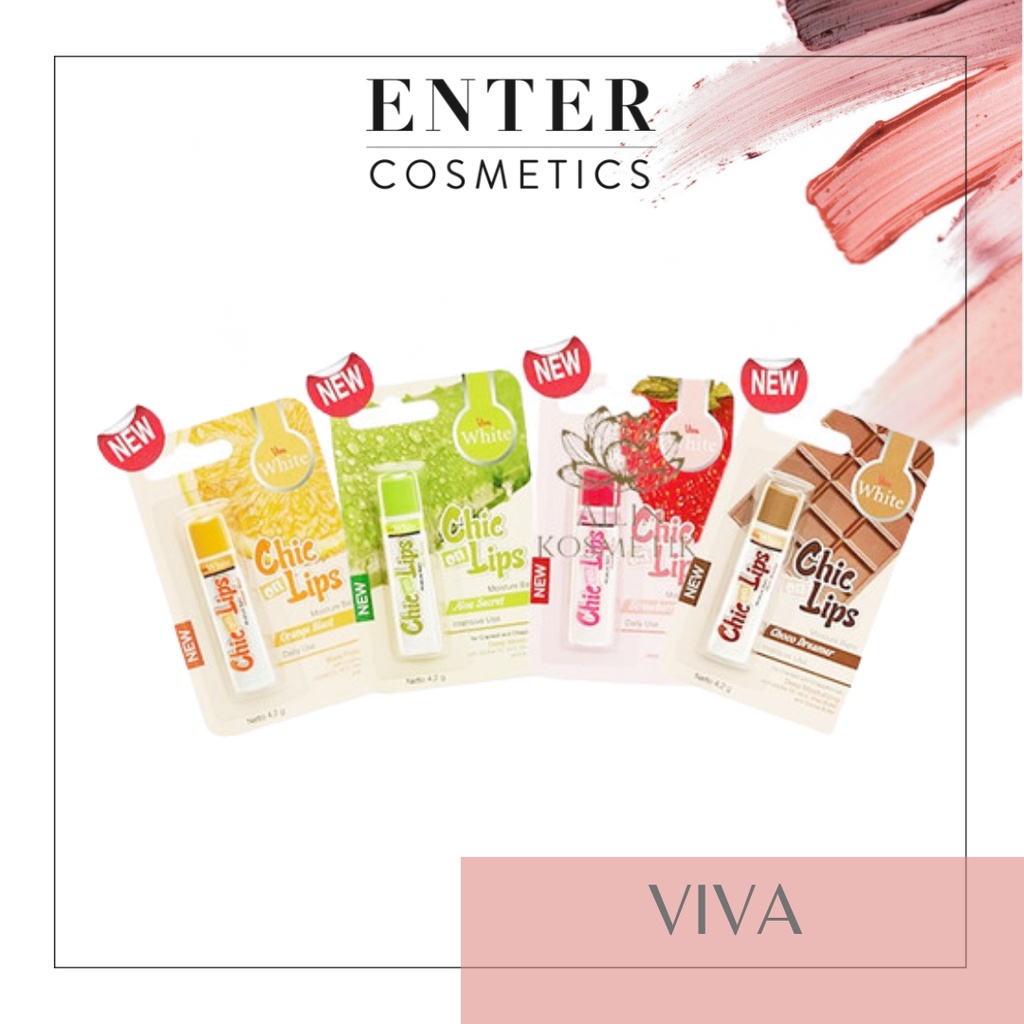 Viva Chic on Lips Lip Balm Moisturizing Lips Moisture | Shopee Singapore