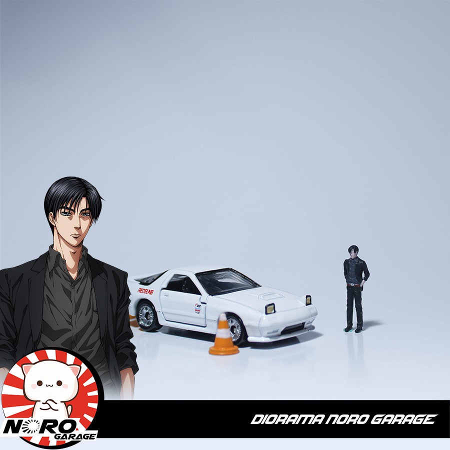 Initial-d Figure. Ryosuke Takahashi - Akagi RedSuns. Scale 1:64 ...