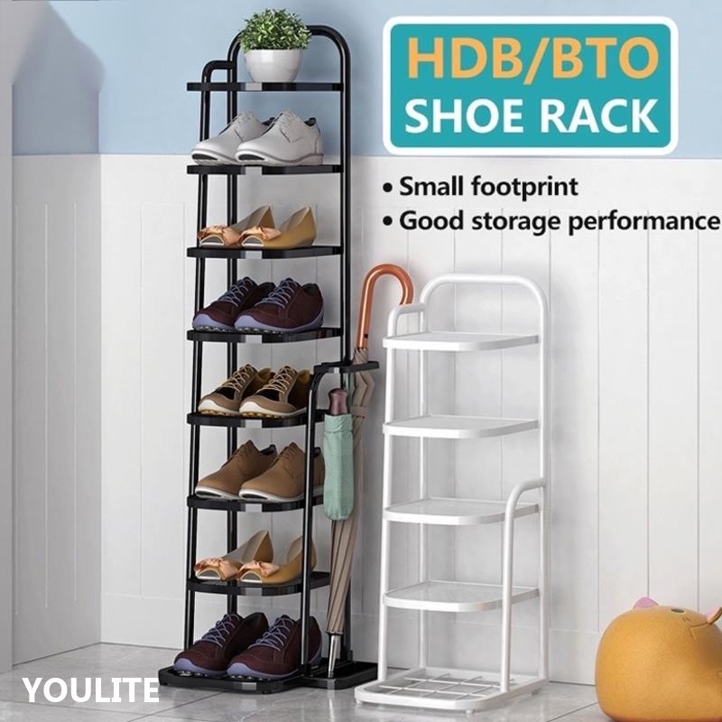 YOULITE Shoe Rack 3/5/7/8layer Enhanced Edition Iron Shoe Storage ...