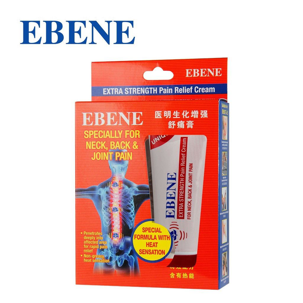 EBENE Extra Strength Pain Relief Cream 50g | Shopee Singapore