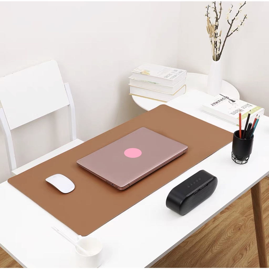 SG STOCK - Premium Leather Mouse Pad | Desk Pad | Desk Mat | Desktop ...