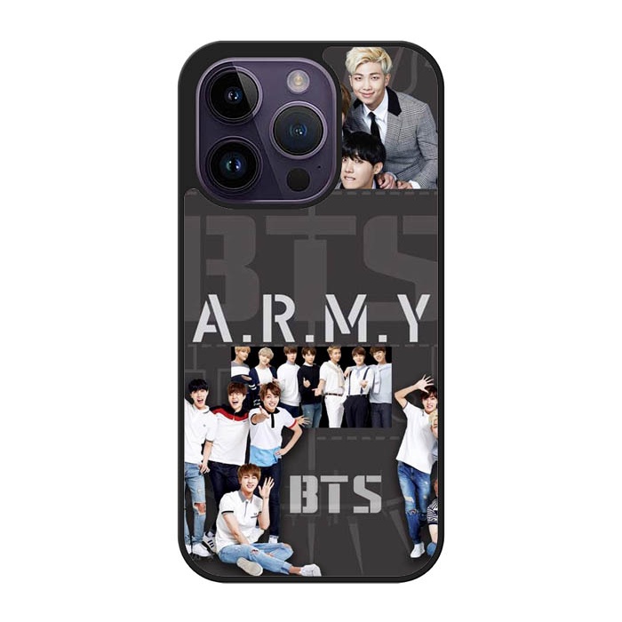 Custom Casing iPhone 14 Pro Max Plus Series BTS Army Kpop L0480 ...