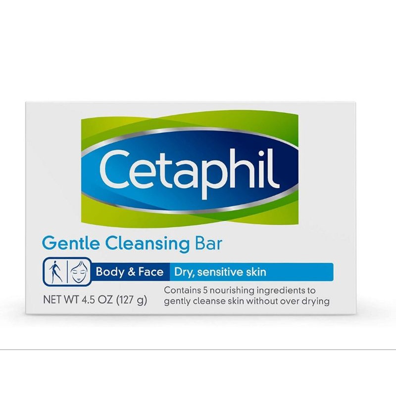 Cetaphil Deep Cleansing, Gentle Cleansing Bar Face & Body Soap Bar for ...