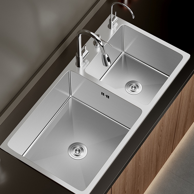 [SG Seller]Kitchen Nano Sink Single/Double Sink 304 Stainless Steel ...
