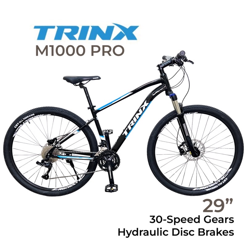 TRINX M1000 Pro Mountain Bike 29” Bicycle Aluminium Alloy Frame ...