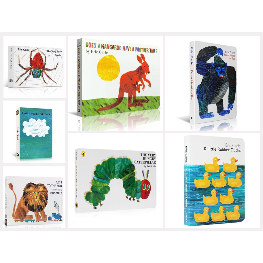 [Board Book] Eric Carle Collection - The Very Hungry Caterpillar / From ...