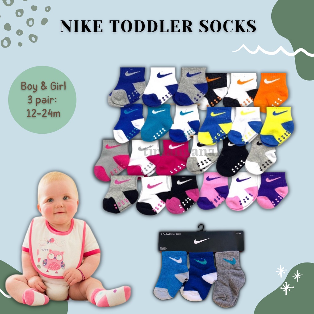 Nike Baby Socks / Baby Socks Girl / Baby Socks Boy / Stokin Baby (12 ...