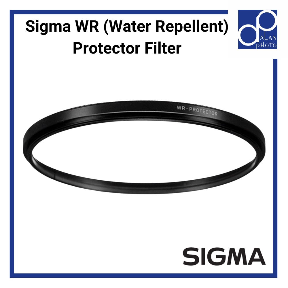 Sigma WR (Water Repellent) Protector Filter (UV Filter) | Shopee Singapore
