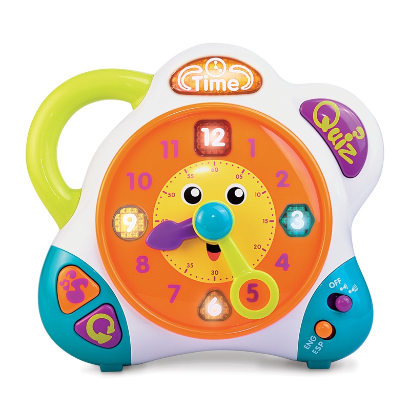Hap-P-Kid Little Learner Bilingual Learning Clock (Bilingual ...