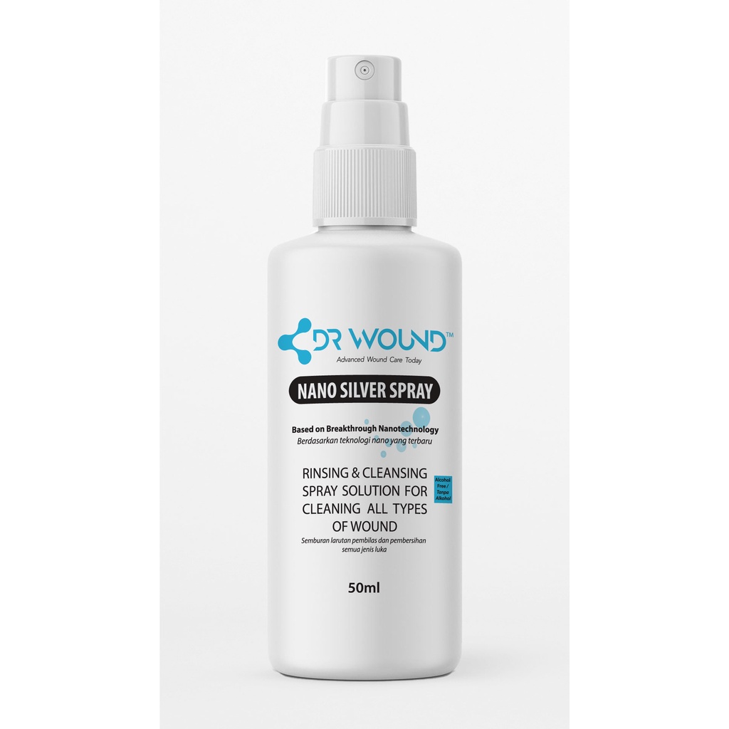 DR WOUND Nano Silver Wound Spray 50ml | Shopee Singapore