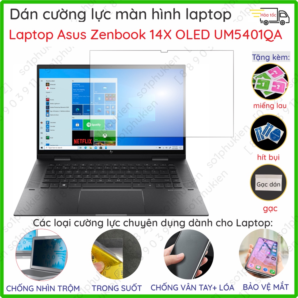 Asus Zenbook 14X OLED UM5401QA / 14X OLED UX3404VA / 14X OLED Q420VA ...