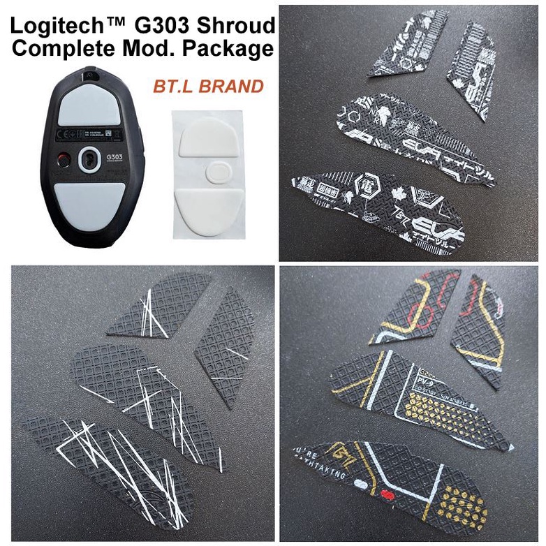 BT.L GRIPS - G303 Shroud Edition Bundle Choice - 3 Special Black ...