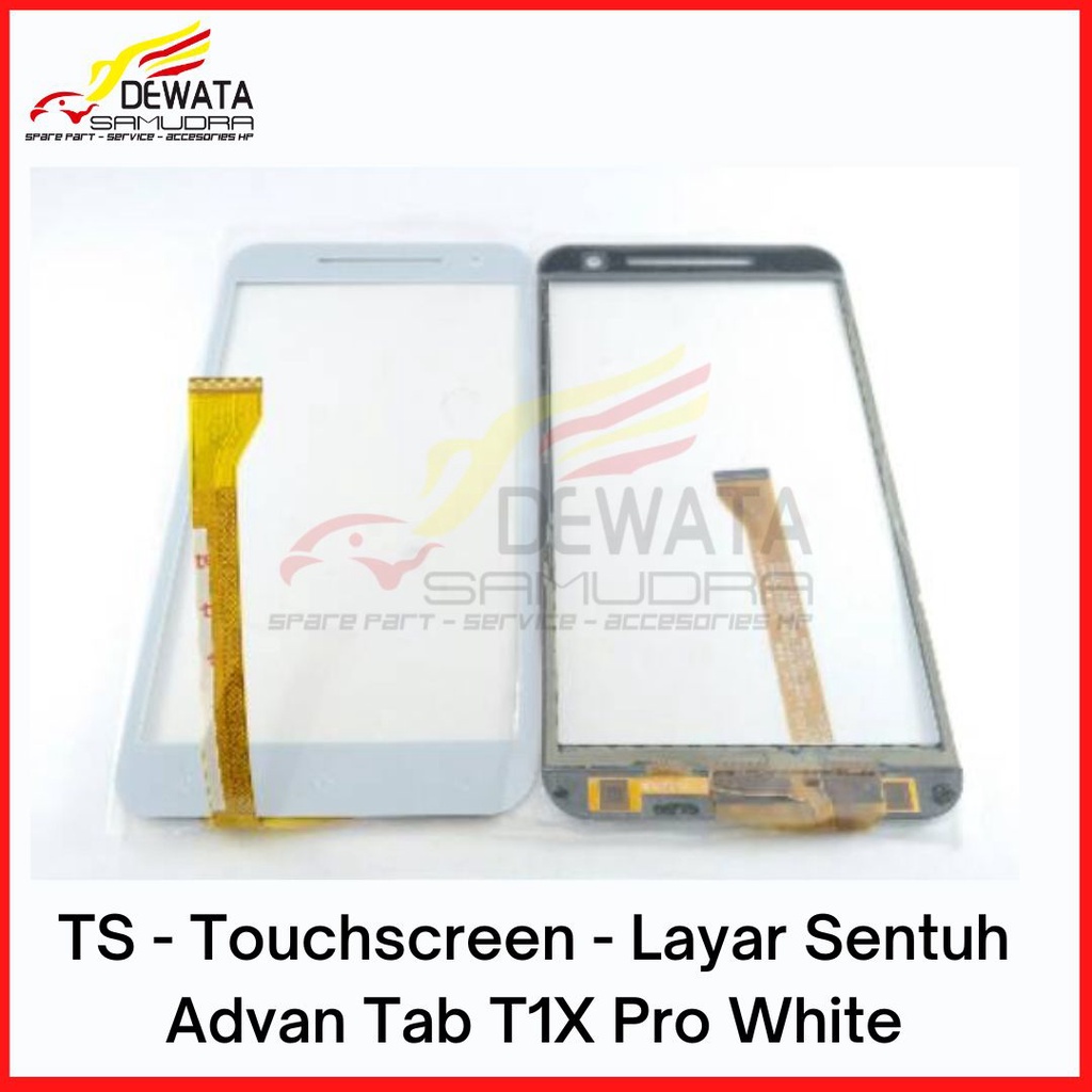LAYAR TS - Touchscreen - Advan Tab T1X Pro White Touchscreen | Shopee ...