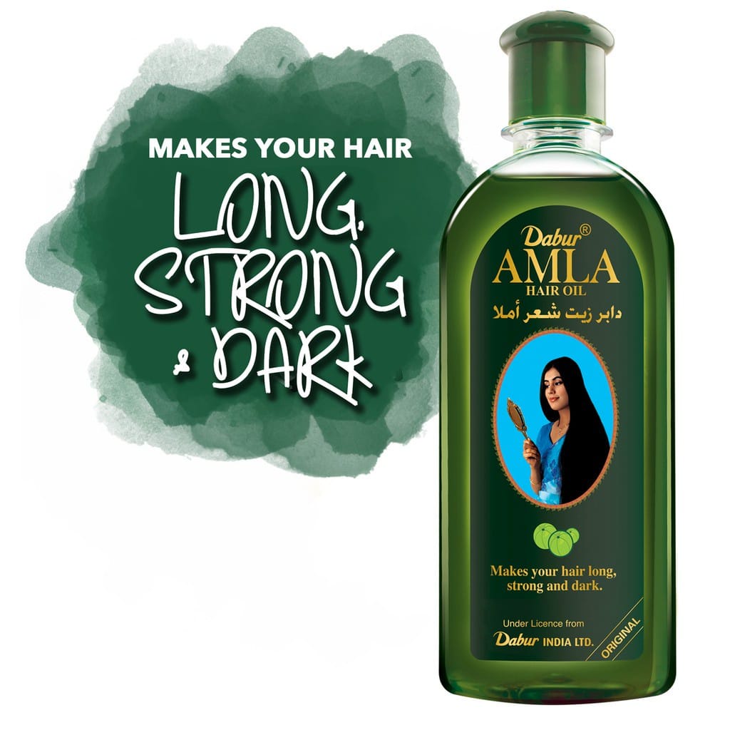 ORIGINAL Dabur Amla Hair Oil (For Hair Growth, Damaged Hair, Prevents ...