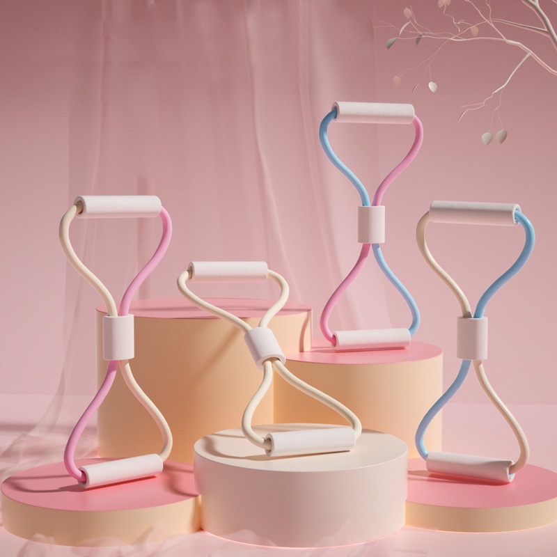 Women's Back Exercise Stretch Elastic Band Yoga Stretch Chest Eight ...