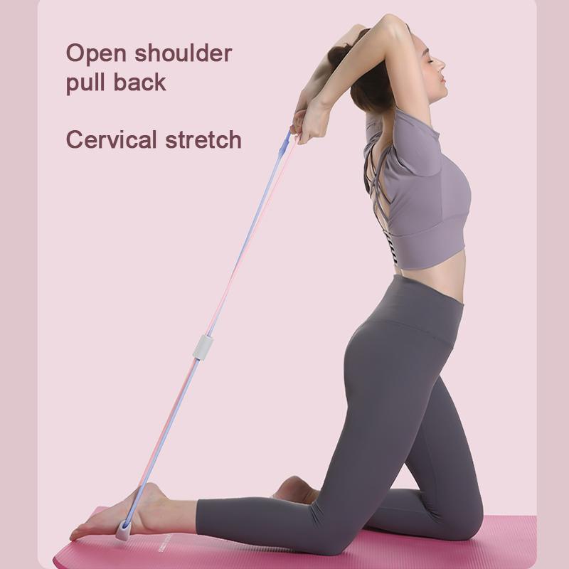 Women's Back Exercise Stretch Elastic Band Yoga Stretch Chest Eight ...