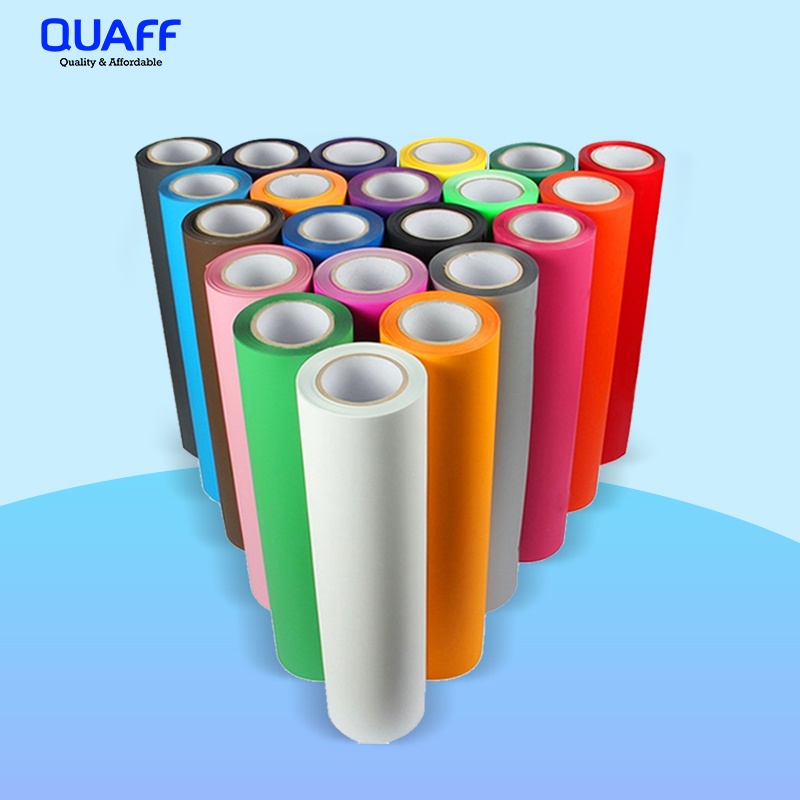QUAFF Korea Rubberized CDP Heat Transfer Vinyl Ordinary Colors (20 ...