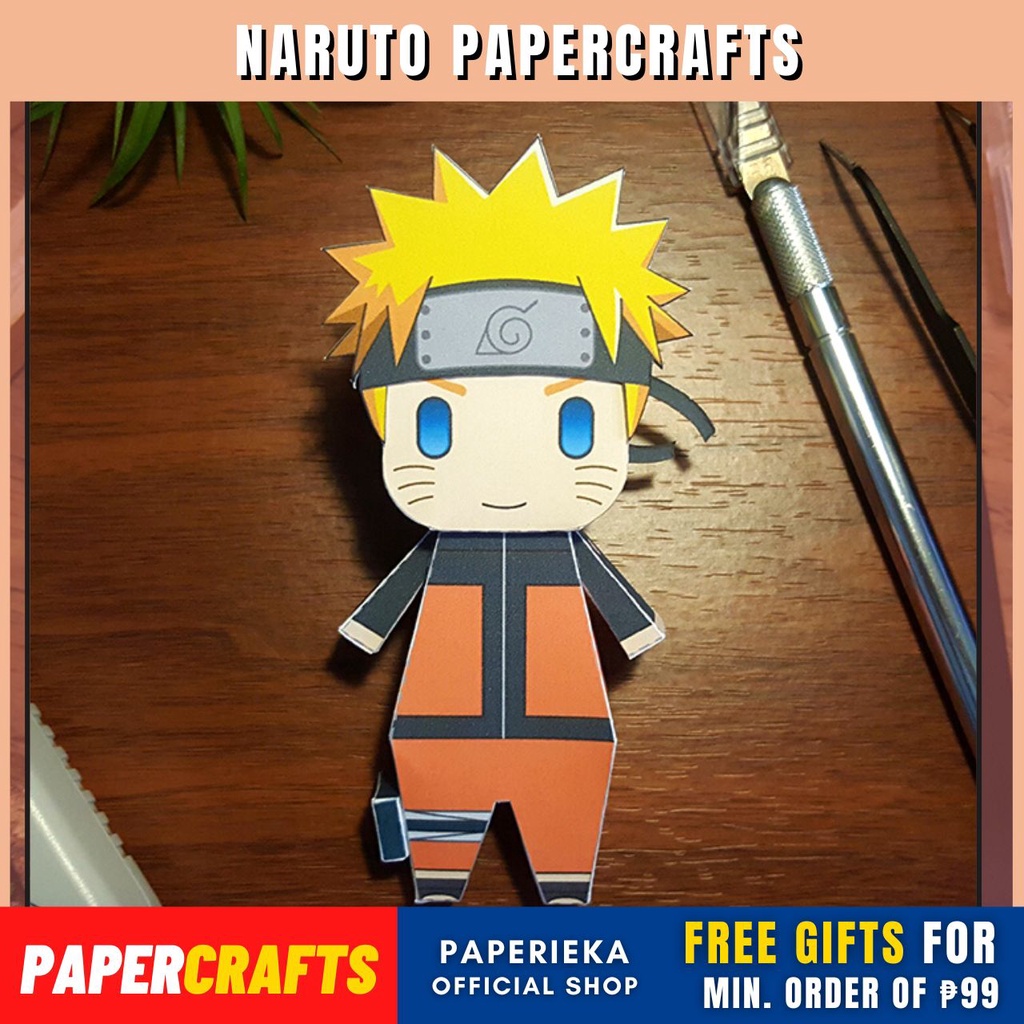 Naruto Shippuden : Anime Figure Papercraft / Papercrafts & Origami Set ...