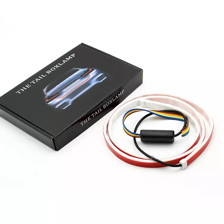 Led strip of brake lights, car tail lights, chasing effect [12V] 120cm ...