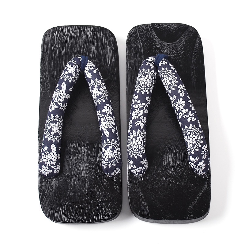 Anime Cosplay Shoes Geta Clogs Japanese Traditional Samurai Men Indoor ...