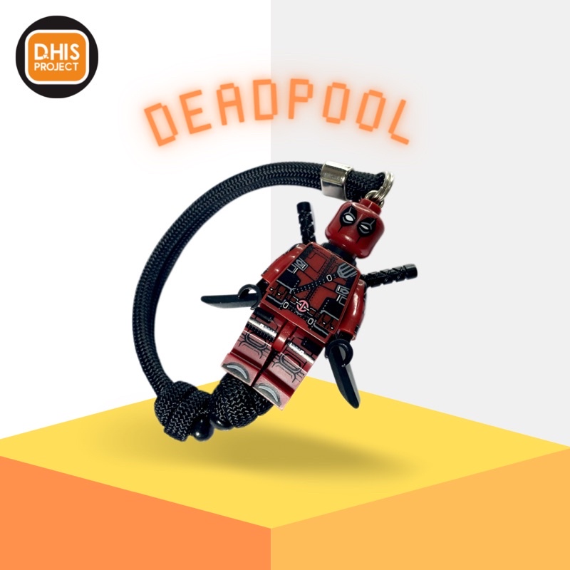 Doris Project Basic Bracelet LEGO Minifigure Deadpool Marvel | Shopee ...