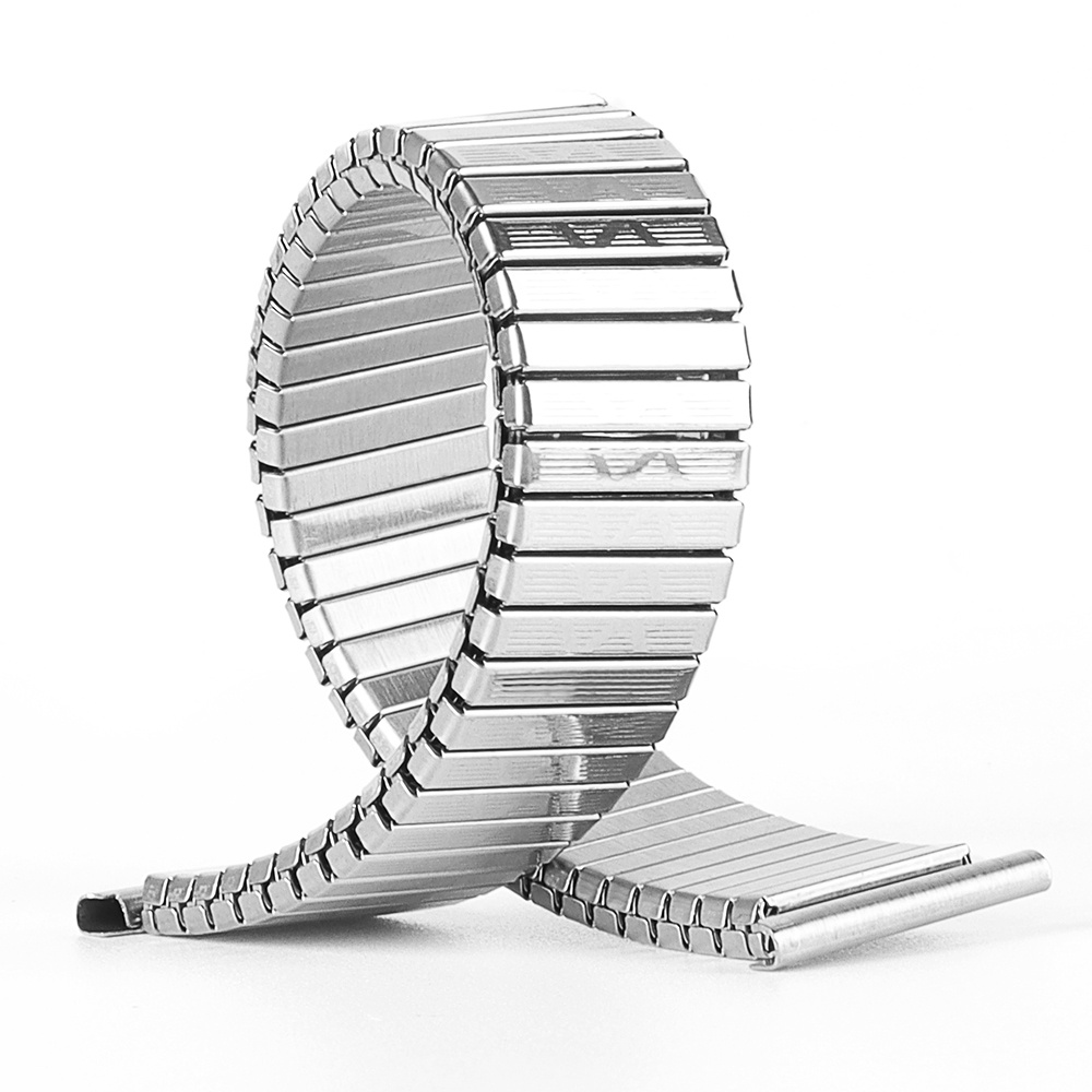 Metal Elastic Watch Band Stretch Expansion Stainless Steel Watch ...