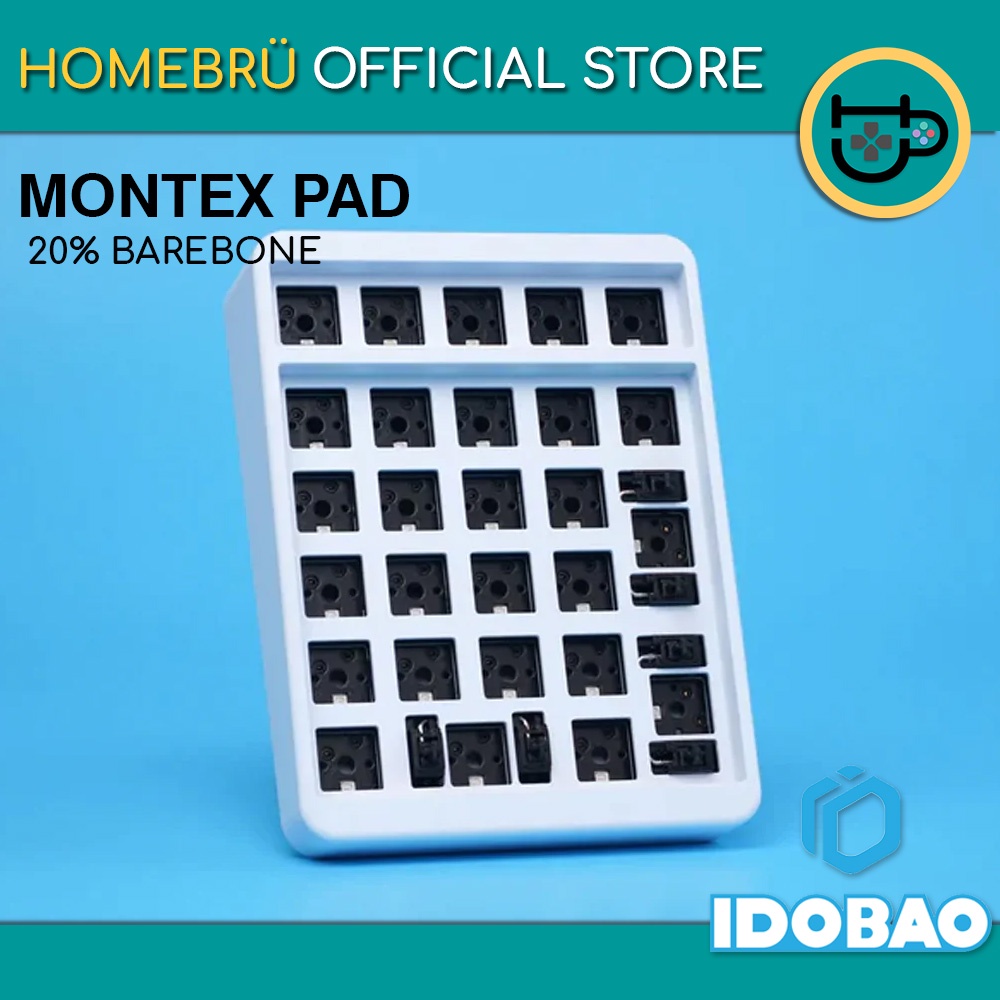 IDOBAO MONTEX PAD HOT-SWAPPABLE MECHANICAL KEYBOARD BAREBONE KIT ...