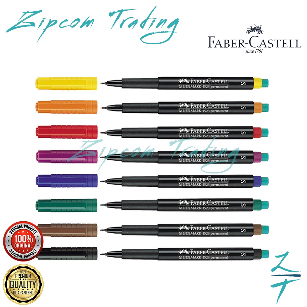 Faber Castell Multimark Permanent Marker / Erasable Permanent Marker ...