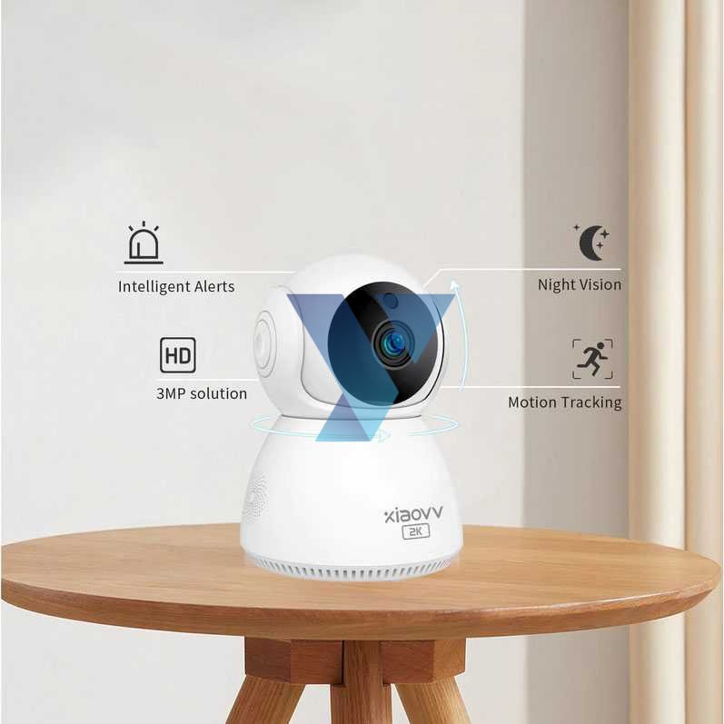 Xiaovv PTZ WiFi CCTV Camera Smart Camera 2K - XVV-3630S-Q8 (Al-Yusi ...