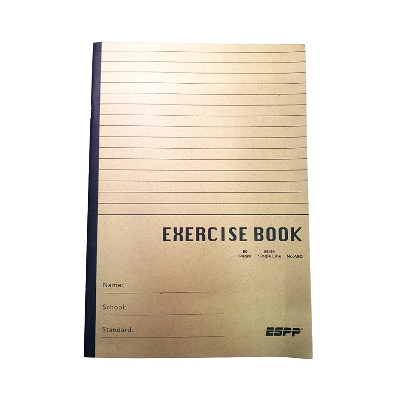 ESPP Soft Exercise Book Single Line A4 A80 Pack of 10 | Shopee Singapore