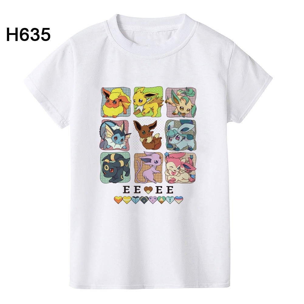 Pikachu Anime Cartoon Game Clothes Kids Girls Boys Pokemon Go Pop ...