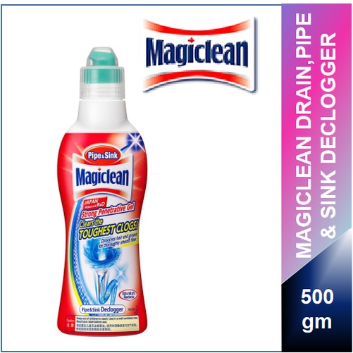 Magiclean Drain, Pipe & Sink Declogger 500g | Shopee Singapore