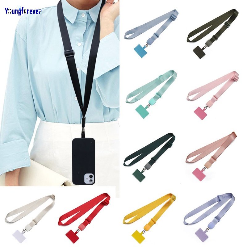 Universal Phone Lanyards Crossbody Patch Portable Detachable Neck ...