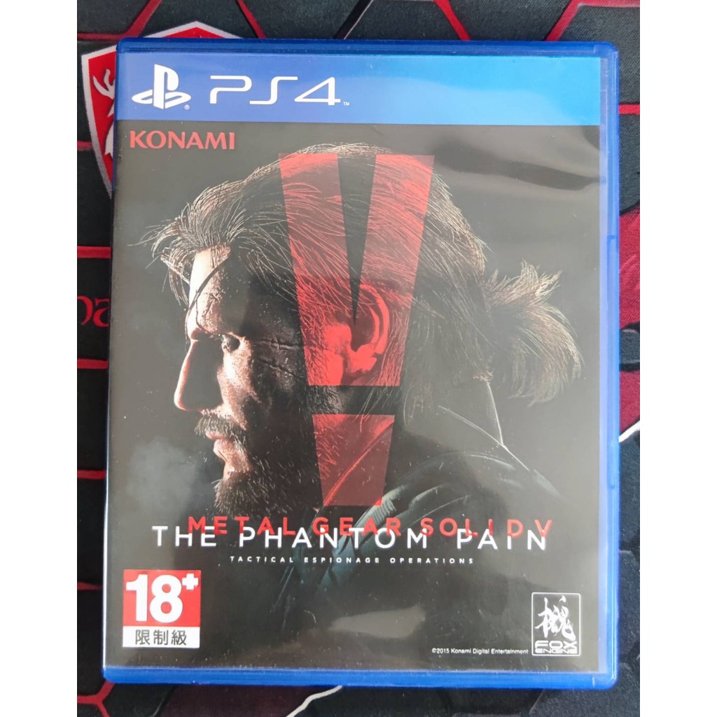 PS4 Disc MGSV: the phantom pain METAL GEAR SOLID V the PS4 2nd Hand ...