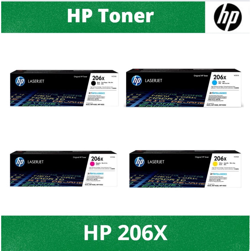 HP 206X HP206X Laser Toner Cartridge for HP Color LaserJet Pro M255 ...