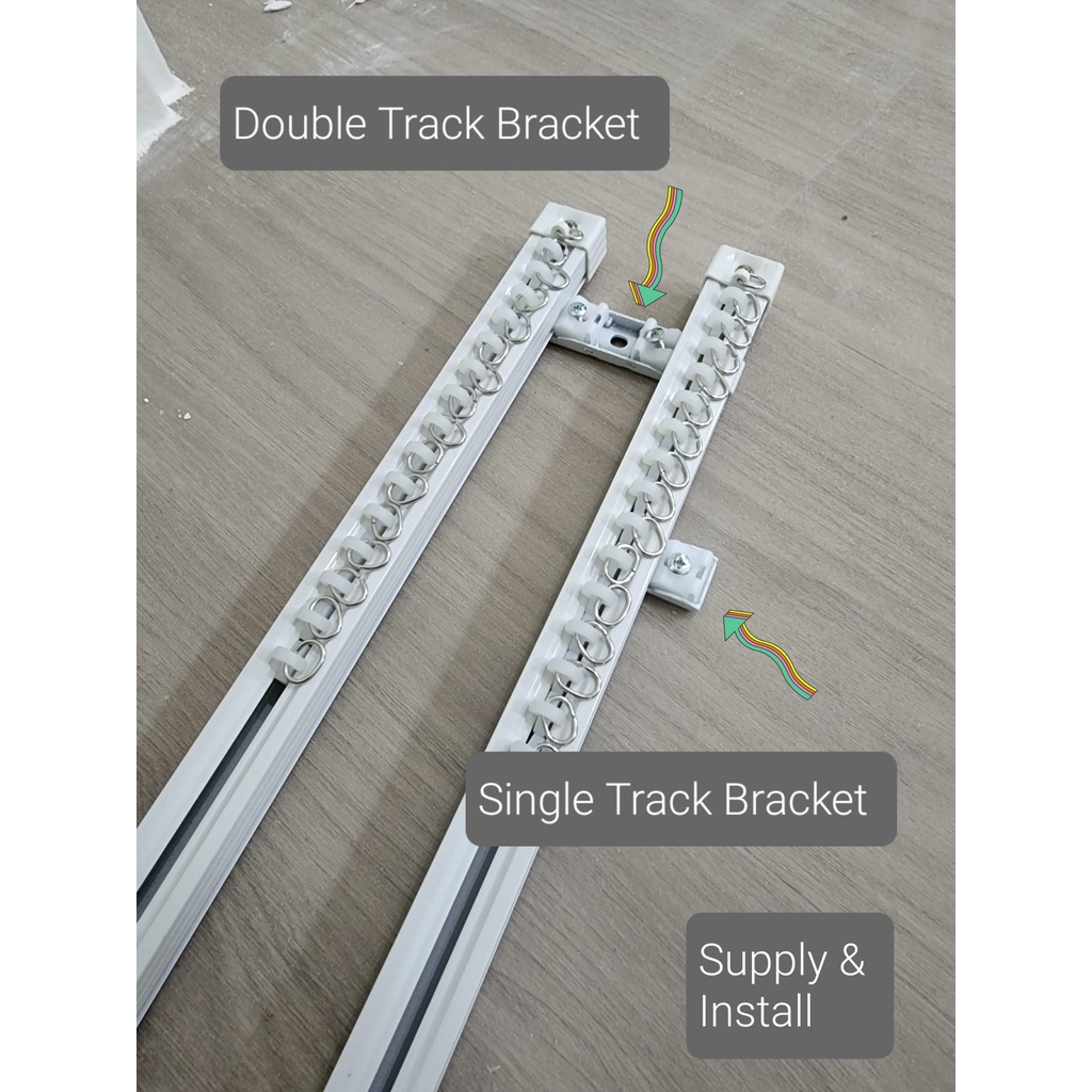 Supply & Install Curtain Track | Shopee Singapore