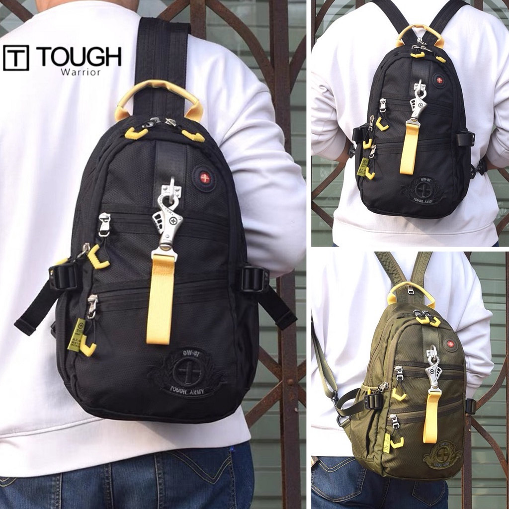 Tough Warrior Multi-Function New Fashion Men Chest Bag Backpack Premium ...