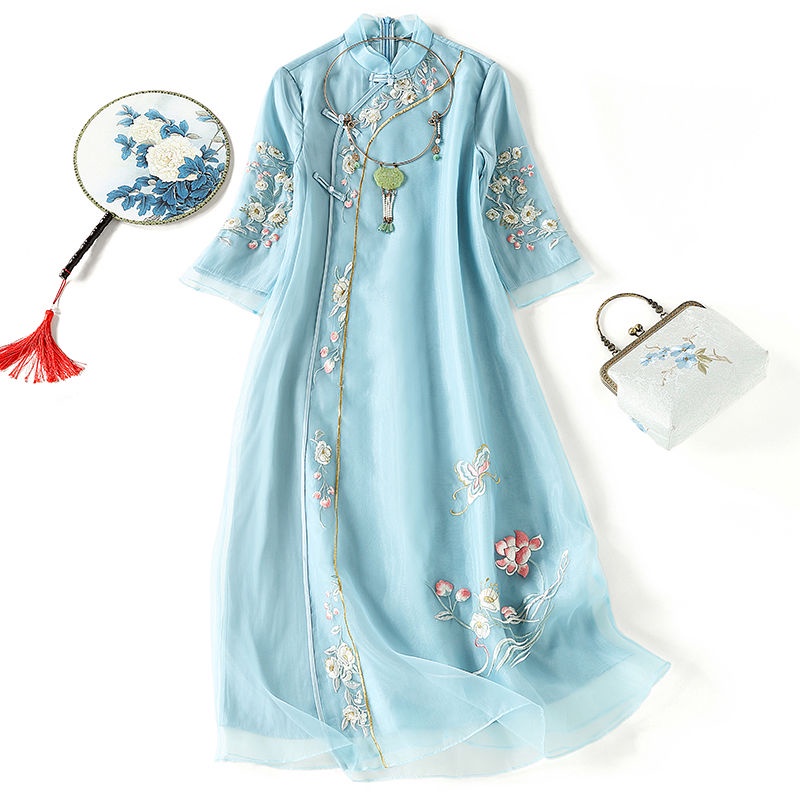 Women Cheongsam Dress 新年旗袍 Chinese New year Clothes Cny clothes qipao ...