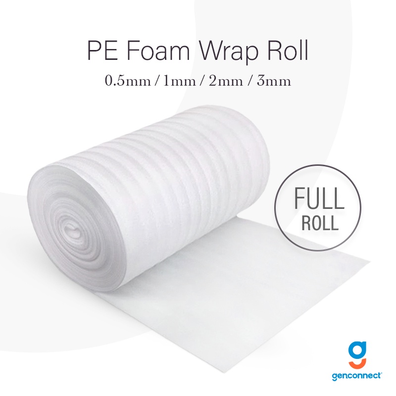 [50cm/100cm] PE Foam Full Roll[0.5mm/1mm/2mm/3mm Thick]PE Foam|Cushion Foam|Foam Wrap ...
