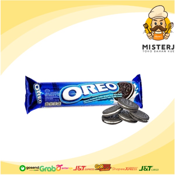 Oreo Biscuits Original Vanilla Flavor 119gr | Oreo Biscuit Original ...