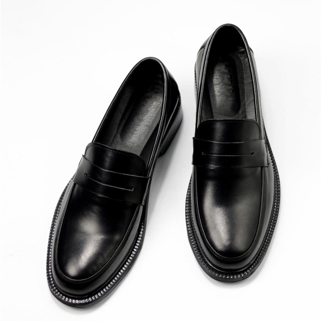 Men's Monolithic Rubber Sole Slip-Ons High Quality Elegant Form ...