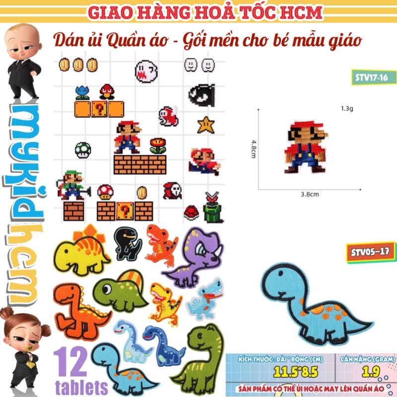 50 MODELS OF IRONING STICKERS for kindergarten boys' clothes HIGH ...