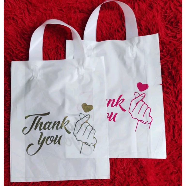 50pcs, 22x28x6 plastic thank you, plastic bags, mall plastic, packaging ...